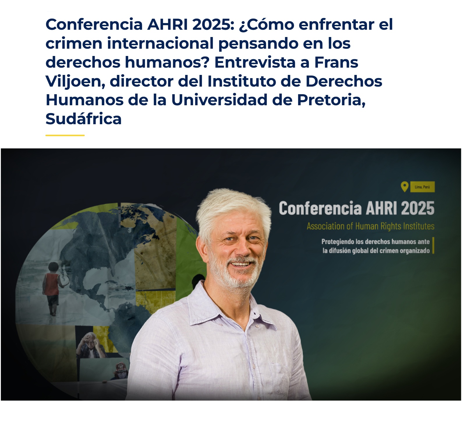 Press : AHRI 2025 Conference